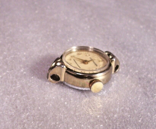 Lady Nelson Wrist Watch -Swiss Made - Wind Up - Runs Good -Goldtone- No ...