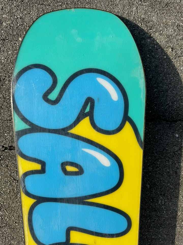 Salomon Grail Spongebob 110cm Youth Snowboard NO BINDINGS | eBay