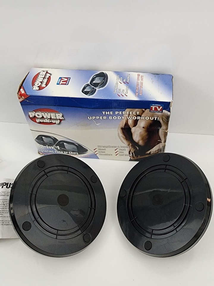 Original Perfect Pushup Push Up BodyRev Rotating Handles | eBay