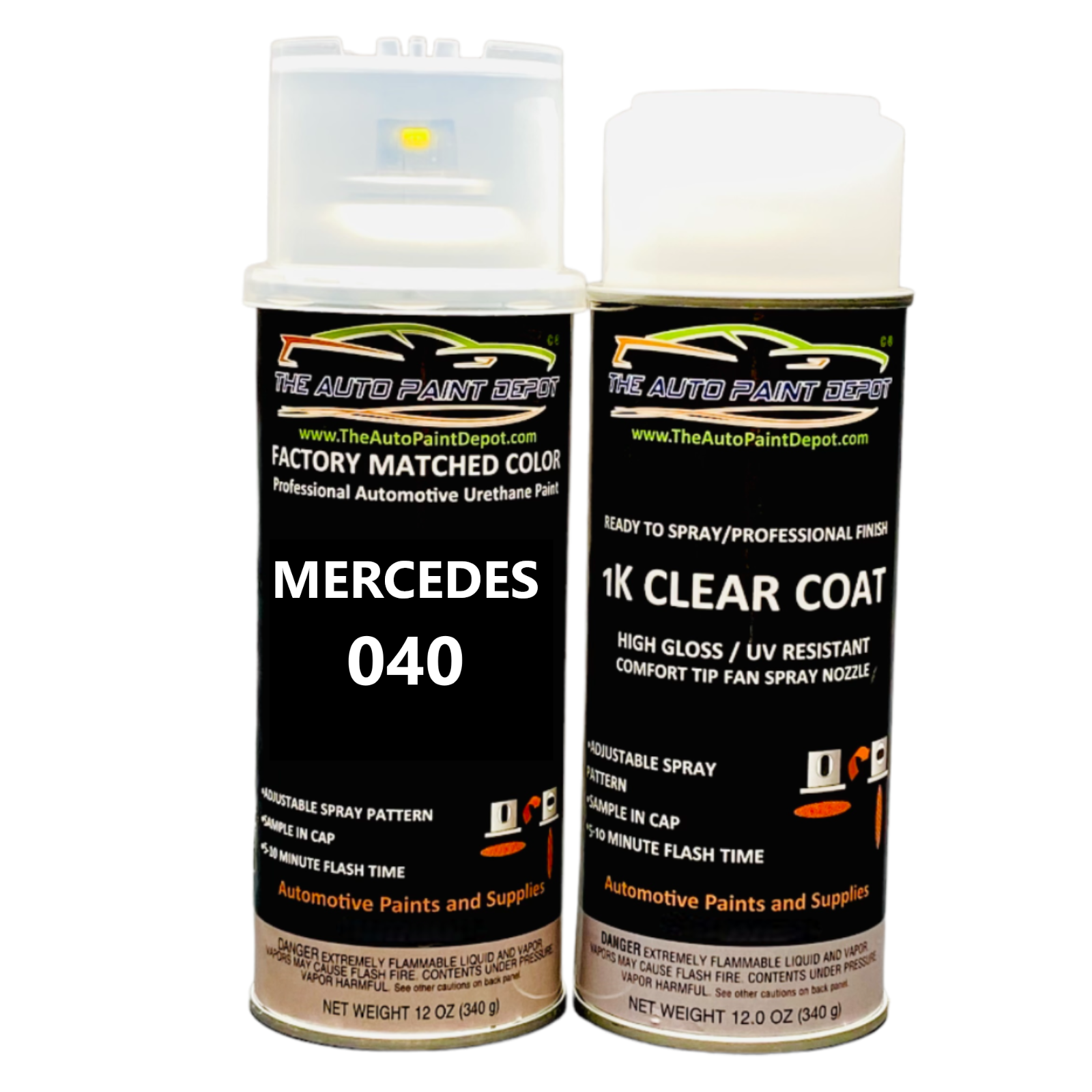 Genuine MERCEDES BENZ, C Series, CLK Coupe, BLACK 040 Paint Touch Up ...