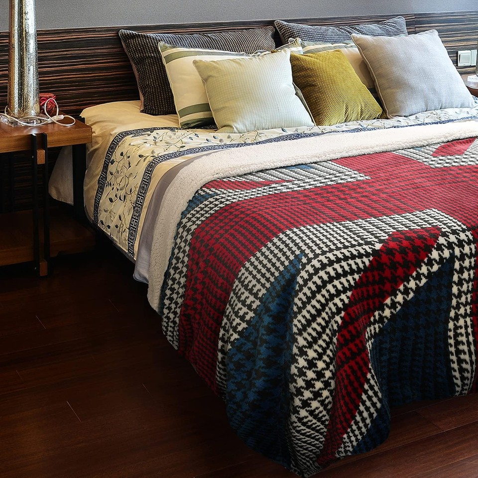 Union Jack Blanket British Flag Throw Blanket England UK Gifts Soft ...