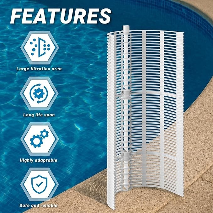 Swimming DE Pool Filter Grids Compat w/ Hayward Pro-Grid DE4820,Micro ...