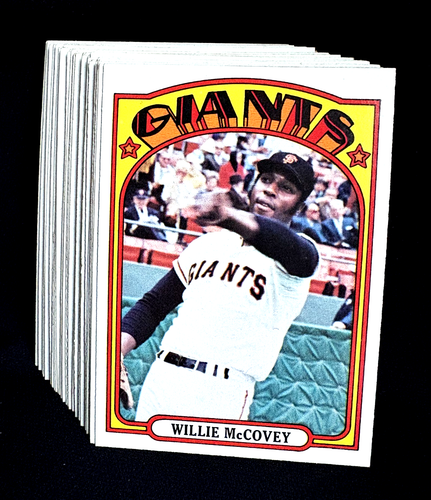1972 TOPPS BASEBALL "NM-MT AVG. LOT OF 40" HOF/STARS/COMMONS/NO DUPES ...