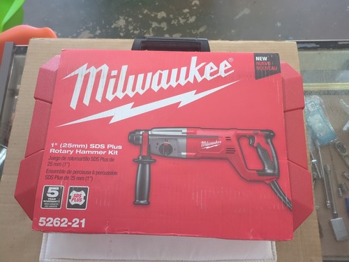 Milwaukee 5262-21 1 inch SDS Plus Corded Rotary Hammer NEW IN BOX ...