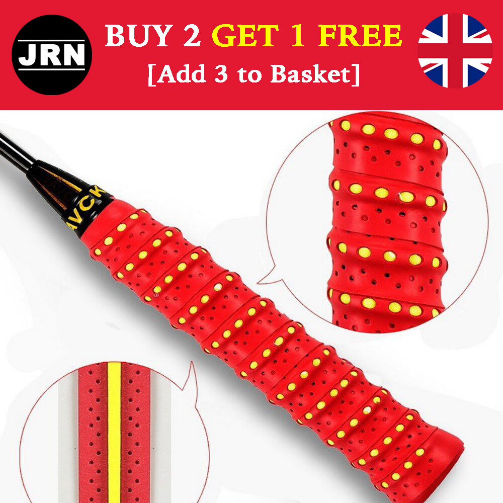 Anti Slip Badminton Overgrip Tennis Overgrip Squash Overgrip Racket ...