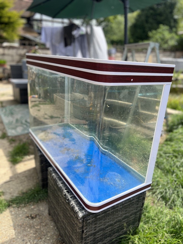 200 litre fish tank and cabinet | eBay UK