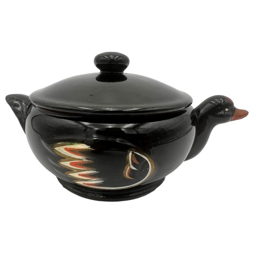 Vintage 1950s Royal Sealy Japan Novelty DUCK Lidded Crock Casserole ...