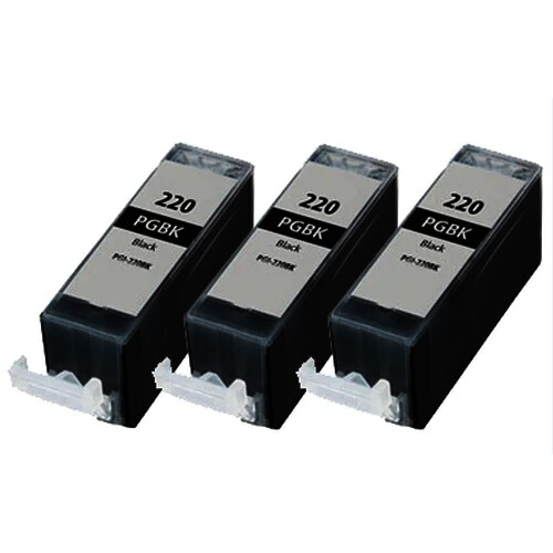 Canon PIXMA MP620 (PGI-220) 3/PK Black Standard Yield Ink Cartridge | eBay