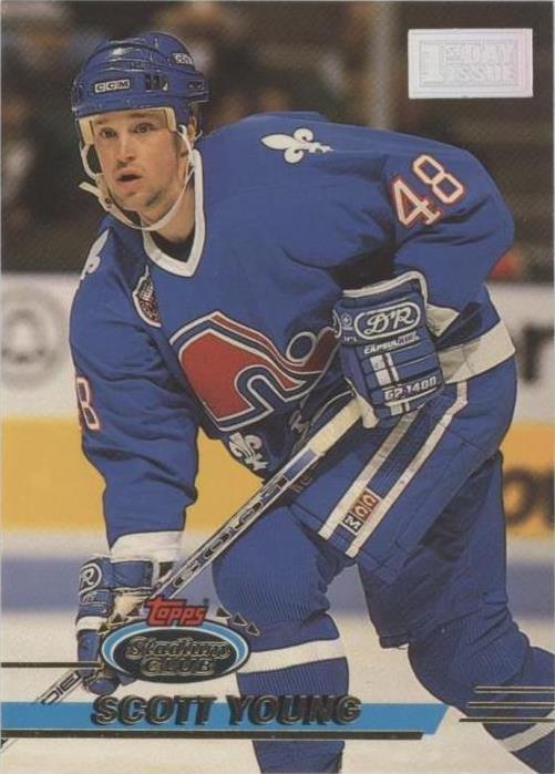 1993-94 Topps Stadium Club - Scott Young #261 1st Day Issue for sale ...