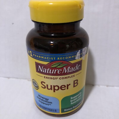 Nature Made Energy Complex Super B | eBay