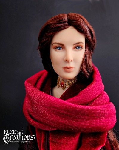 OOAK One of a kind Melisandre GOT ( Game of Thrones) art doll by Kuzey ...