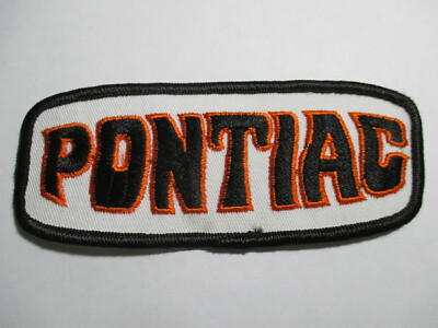 Pontiac Patch Auto Truck Pickup Wheels GM Cars Vintage Original NOS 70 ...