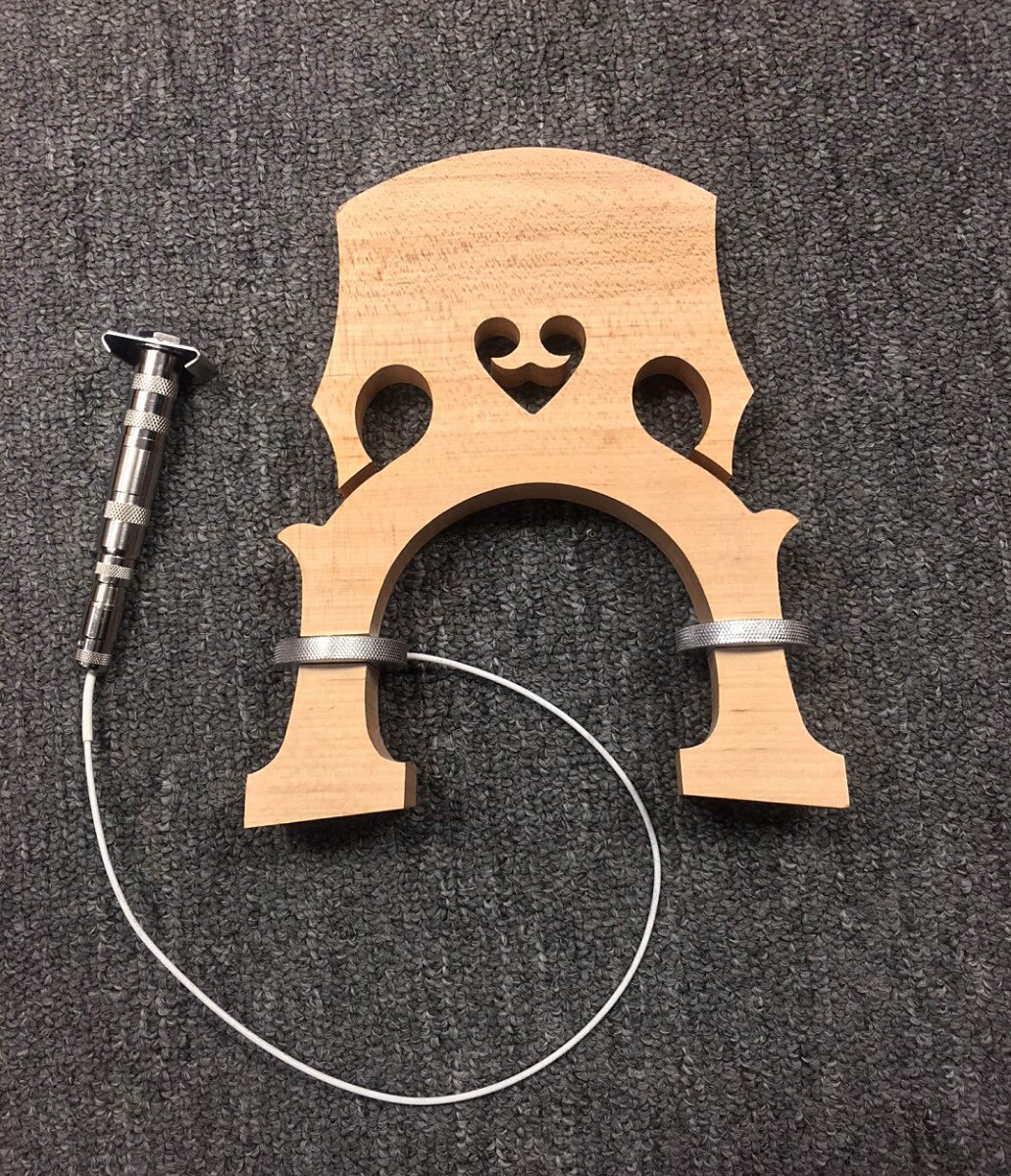 FISHMAN FULL CIRCLE PICKUP plus ADJUSTABLE UPRIGHT BASS BRIDGE from FMI ...