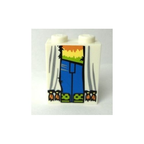 LEGO - Minifig, Slope - Robe w/ Tassels over Blue Jeans & Tie Dyed ...