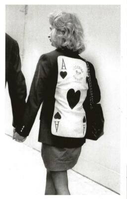 Postcard Bill Cunningham, Photographer Fashion Ace of Hearts Jacket NYC ...