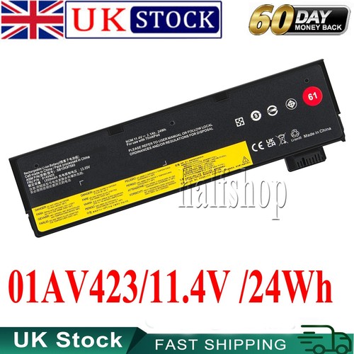 For Lenovo Battery 61 ThinkPad T470 T480 T570 T580 01AV424 01AV427 ...
