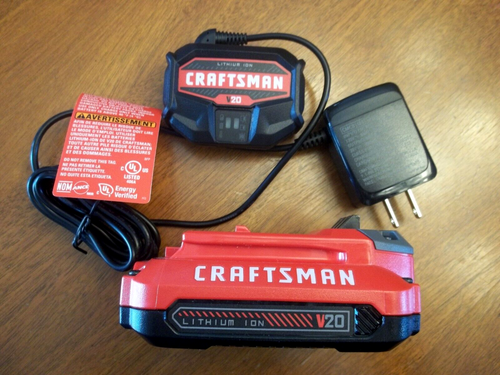 NEW Genuine CRAFTSMAN 20V 20Volt 1.5Ah Lithium Ion Battery CMCB2011 ...