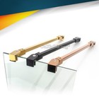Stainless Steel Wall to Glass Support Rod Frameless Shower Panel ...