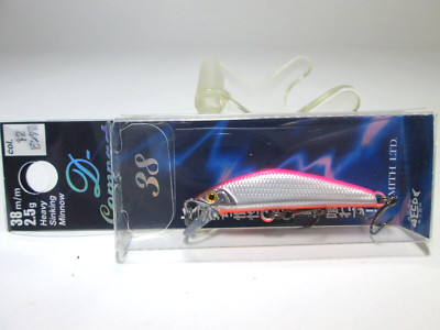 20831) SMITH D-COMPACT 38 Trout Heavy Sinking Minnow #12 Pink foil | eBay