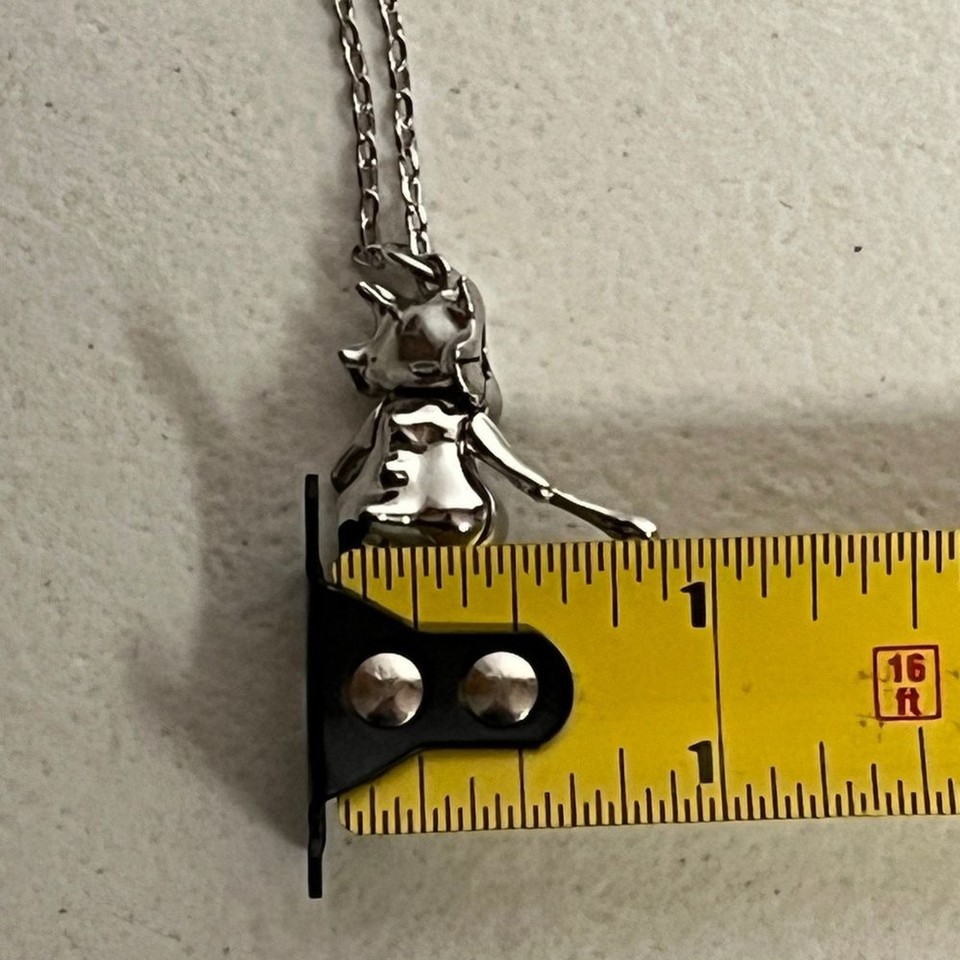 Cubone Pokemon Charm Pendant Necklace Silver Adjustable Chain Anime ...