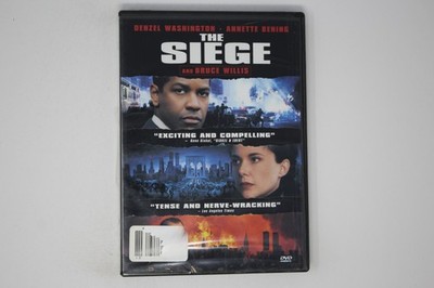 The Siege DVD Denzel Washington Bruce Willis Annette Bening | eBay