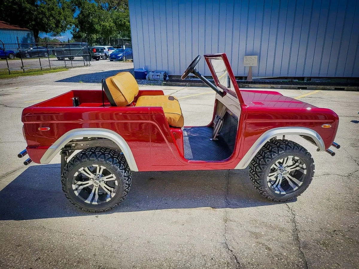 The Tiny Bronco Golf Cart of Your Dreams
