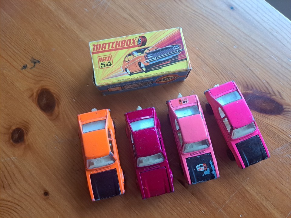 MATCHBOX SUPERFAST Ford Capri No.54 Job Lot | eBay UK