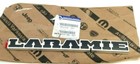 2019 2020 RAM 1500 Laramie rear tailgate chrome black Nameplate Emblem ...