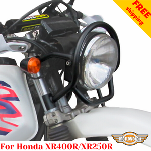 For Honda XR 400 headlight guard cover Motard headlight protector for ...