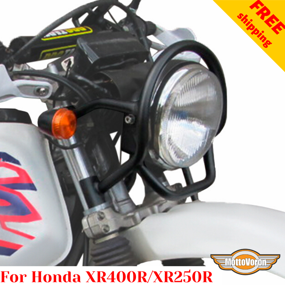 For Honda XR 400 headlight guard cover Motard headlight protector for ...