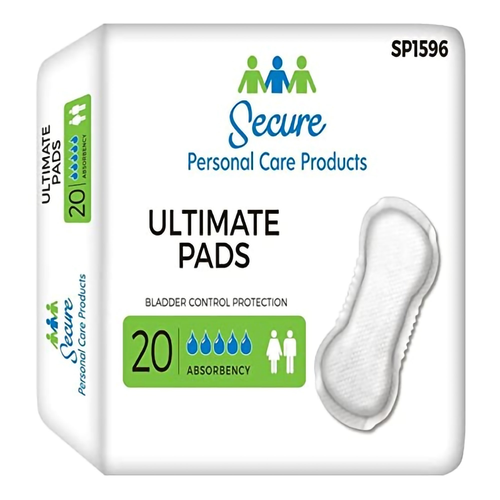 Secure Personal Care Products Ultimate Pads Bladder Control Protection ...