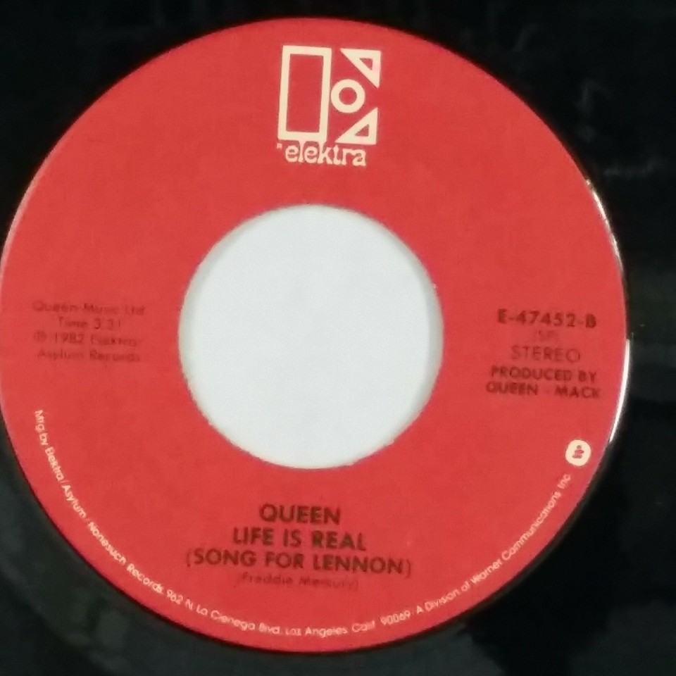QUEEN Body Language b/w Life Is Real E47452 7" 45rpm Vinyl VG+ near ...