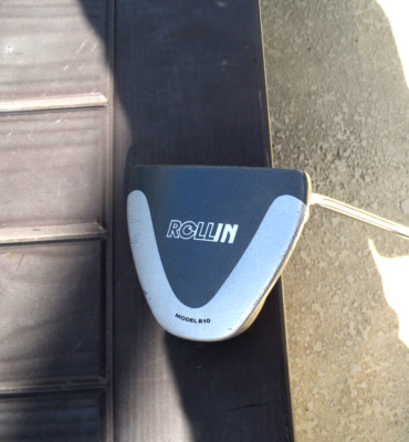 Rollin Model R10 Mallet Putter Milled Face Insert Right Steel Shaft ...