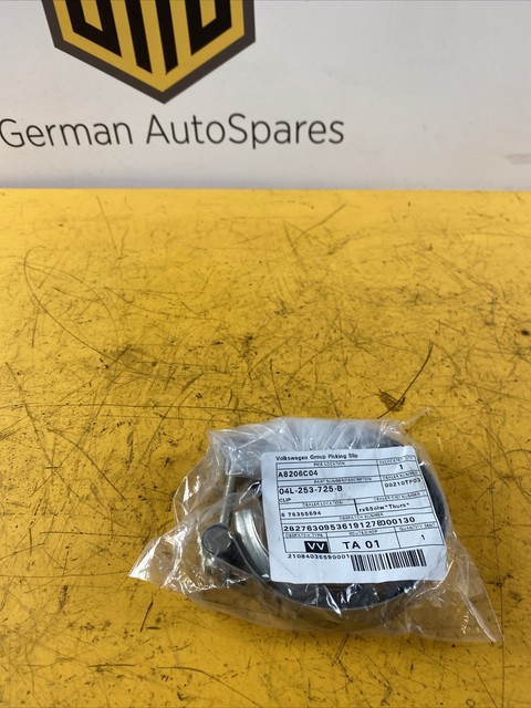 Genuine Volkswagen AUDI SKODA Seat Exhaust Clamp 04L253725B and Gasket ...