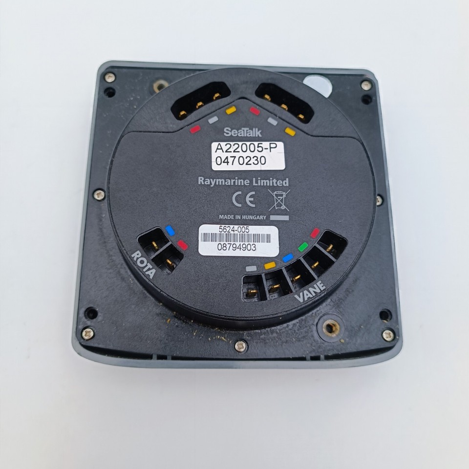 RAYMARINE ST60+ WIND Instrument Display Unit RAYTHEON A22005-P PERFECT ...