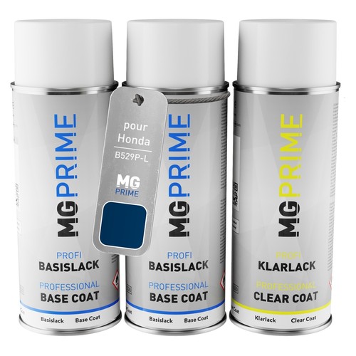 Peinture voiture kit bombe aérosol pour Honda B529P L Fuji Blue Pearl ...
