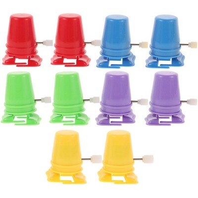 10 Pcs Egg Hole Pricker Clockwork Legged Robot Toy Mechanism ...