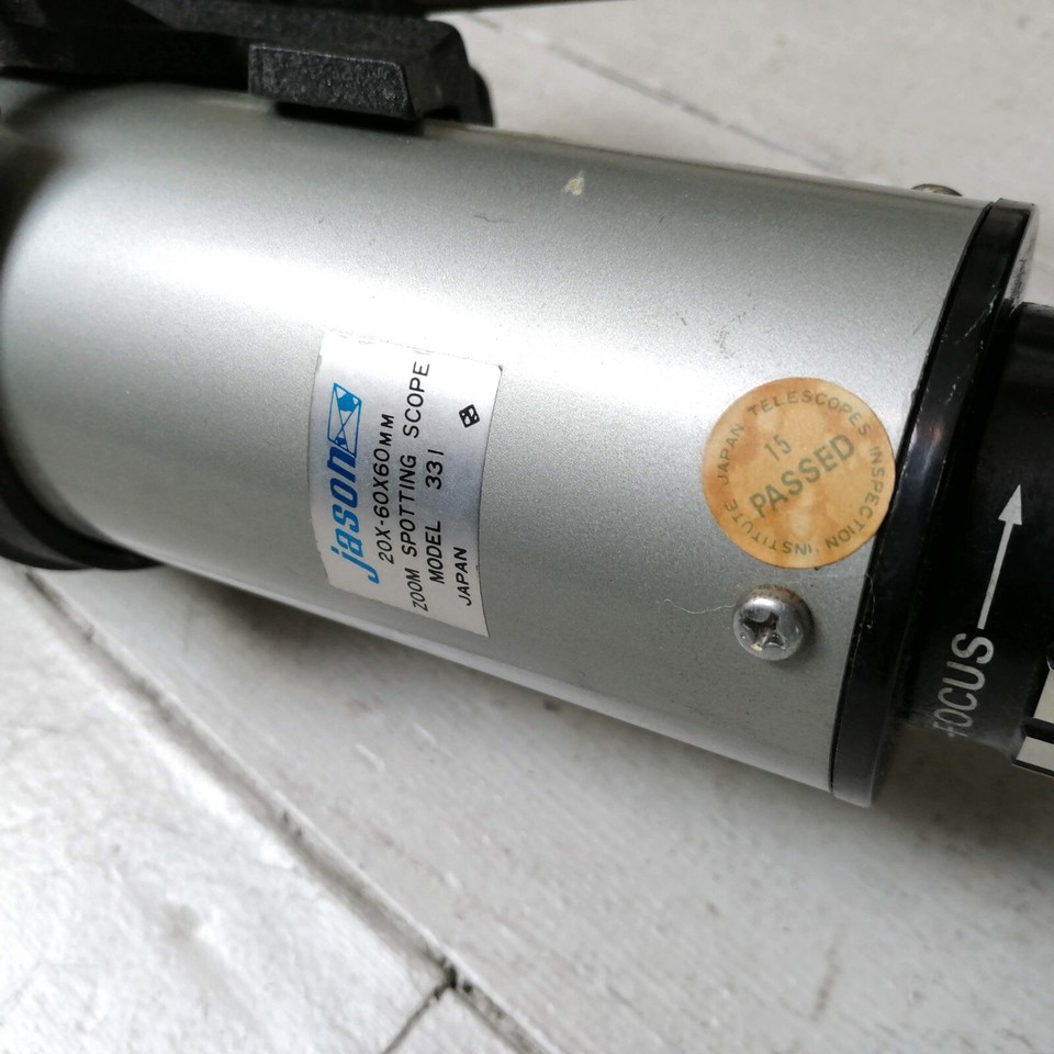 Vintage JASON Brand Spotting Scope Telescope Model 331 (FOR PARTS) 25. ...
