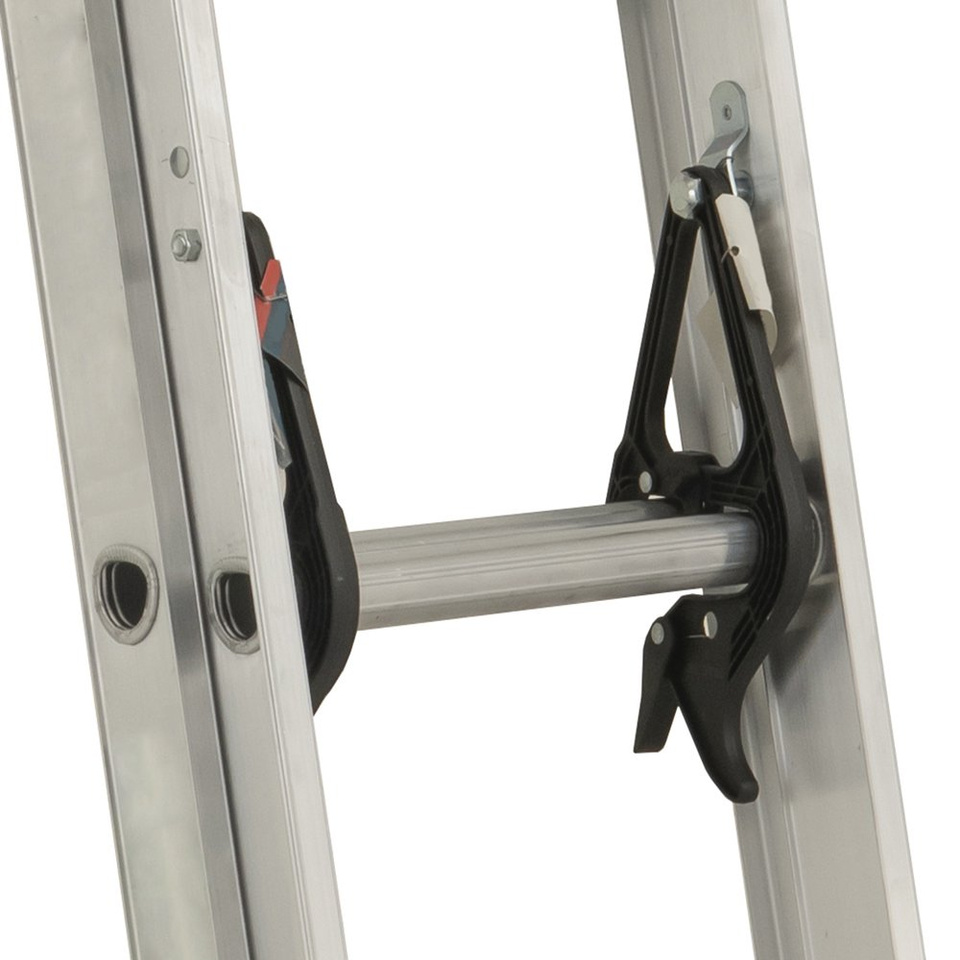 EXTENSION LADDER 9-Foot Aluminum 16 Ft Reach 225 Lbs Load Capacity | eBay