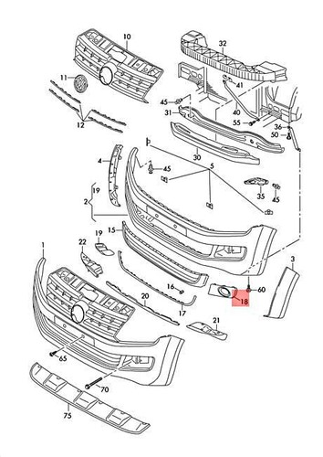 NEW VW AMAROK 2HA 2HB S1B COVER SATIN BLACK 2HH8074899B9 ORIGINAL | eBay