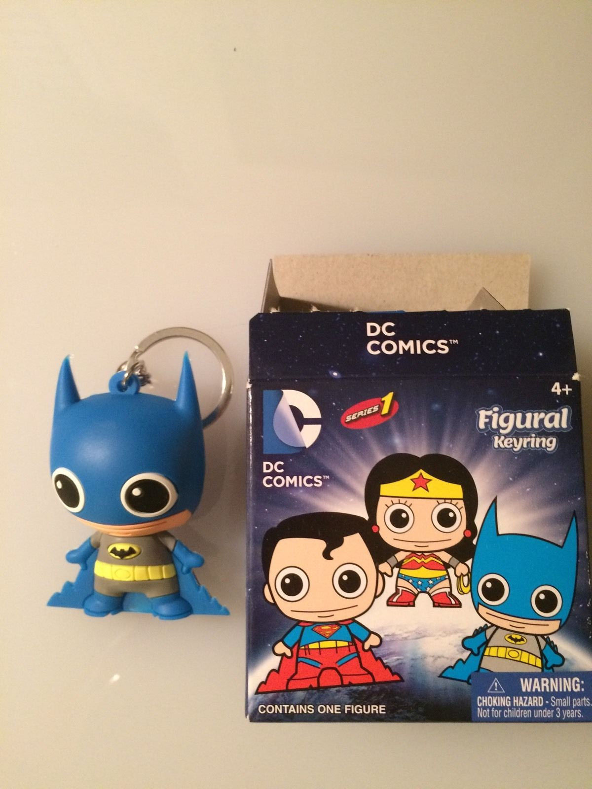 Figural DC Comics Series 1 - 3D Keyring Keychain w/ Package - You Pick ...