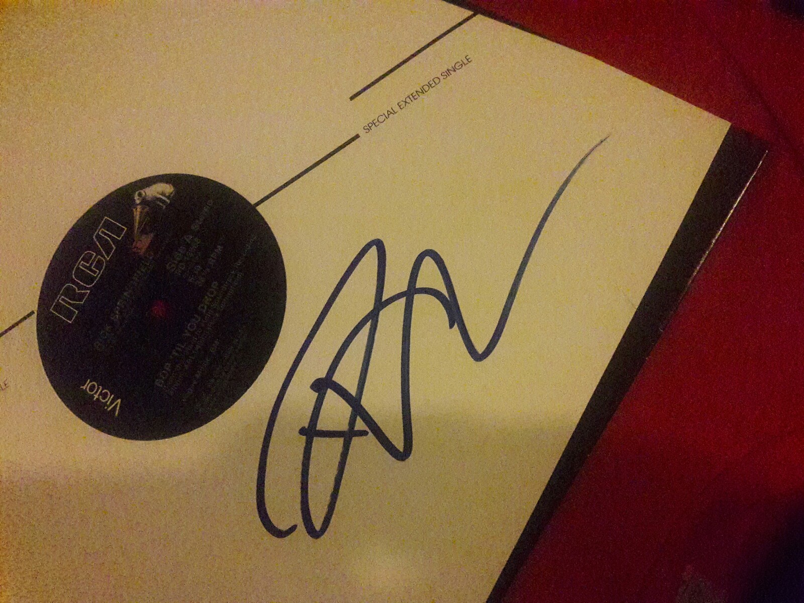 "Rick Springfield"...signed Album!...Special extended single!..."Hard ...