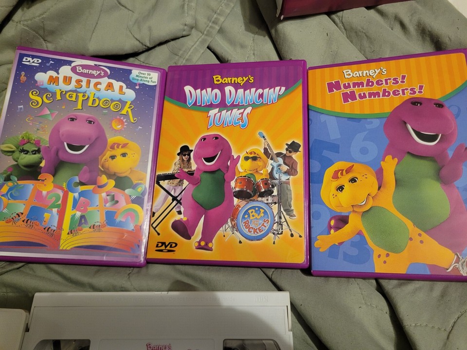 PBS Barney VHS Lot DVD Lot Boxset | eBay