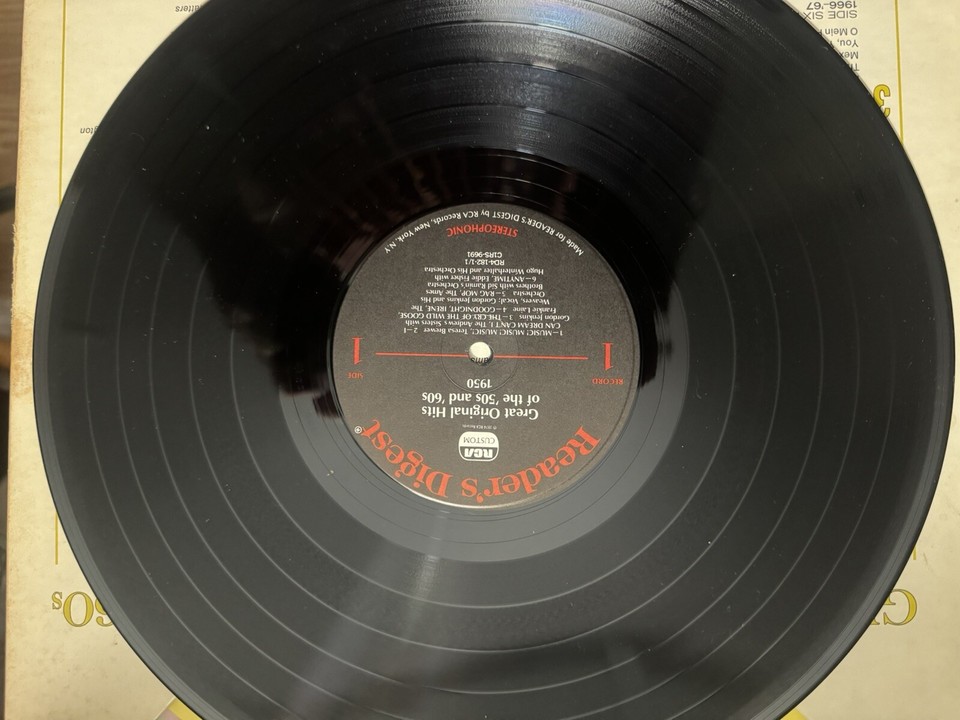 Great Original Hits Of The 50s And 60s Vinyl Records | eBay