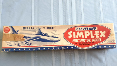 Cleveland BOEING B-47 STRATOJET Simplex Vintage Airplane Multimotor ...