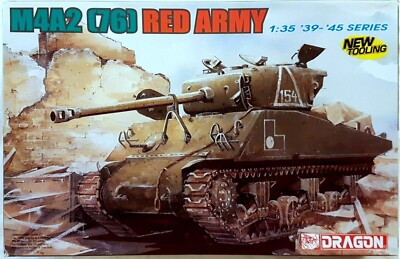 Dragon 6188 M4A2 (76) Red Army 1:35 Neu und versiegelt in Original Box ...
