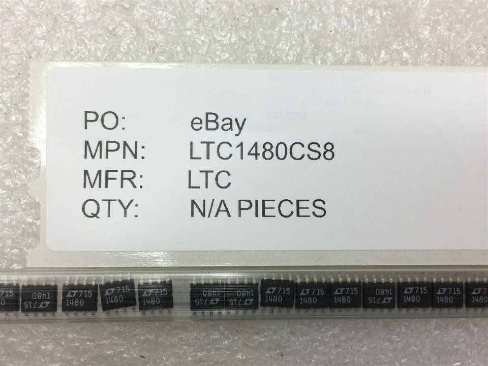 LTC1480CS8 LTC IC TRANSCEIVER HALF 1/1 8SOIC 5 PIECES | eBay