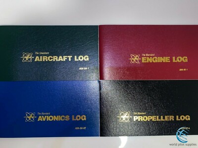 Complete Aircraft Maintenance Logbook Combo / Airframe, Avionics ...