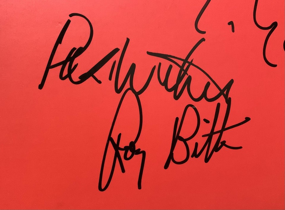SIGNED DIRE STRAITS MARK KNOPFLER PICK WITHERS ROY BITTAN MAKING MOVIES ...