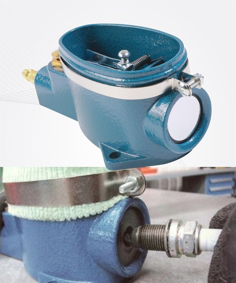 VCT Pneumatic Air Spark Plug Cleaner Sand Blaster Tool Cleaning ...